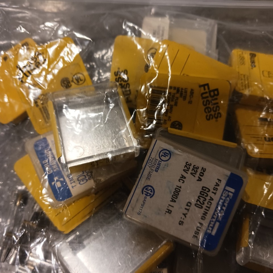 Huge Buss Fuse lot Various Sizes NOS | eBay