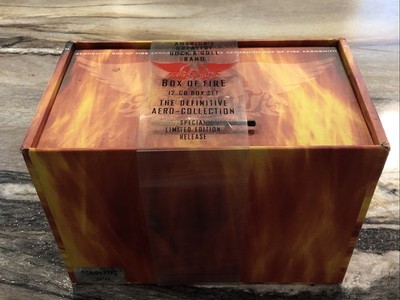 Aerosmith Box Of Fire 12 CD Box Set Featuring Audiophile SBM CDs New ...