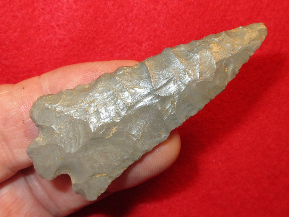 Authentic Native American artifact arrowhead Tennessee Smithsonia point ...