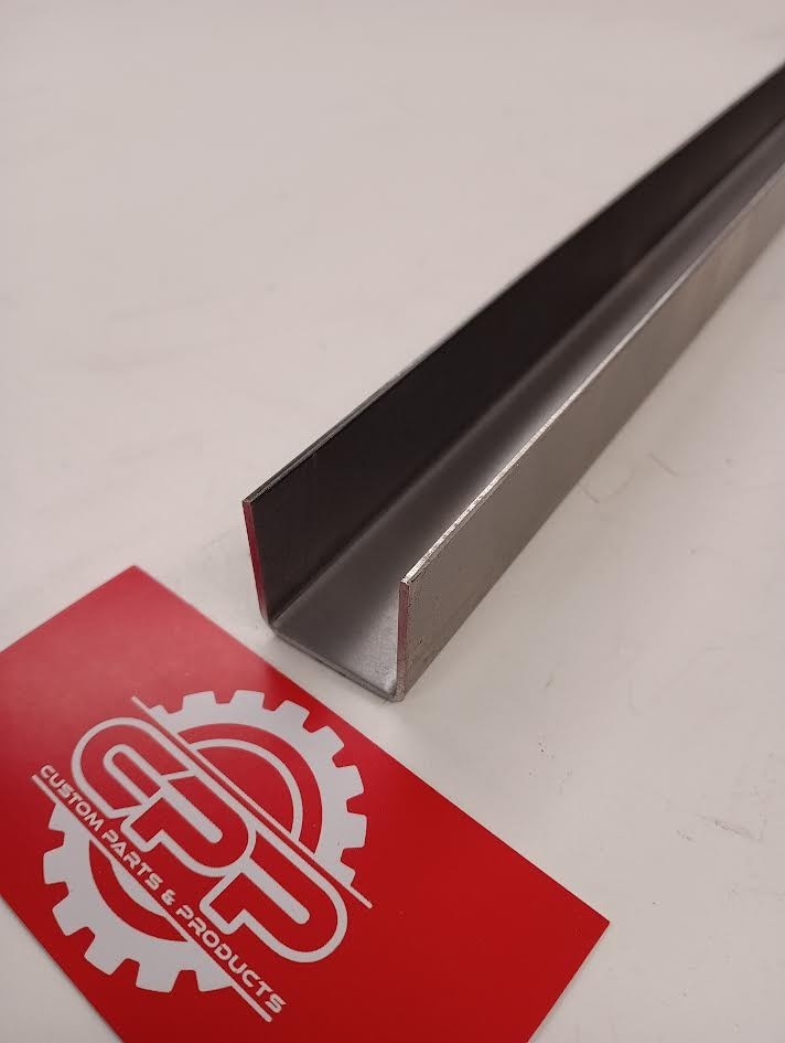 Steel U C Channel Section 25mm x 25mm 1.5mm Thick. option for custom ...