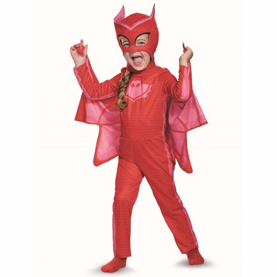 Owlette Classic Red PJ Masks Pjmasks Superhero Toddler Girls Costume ...