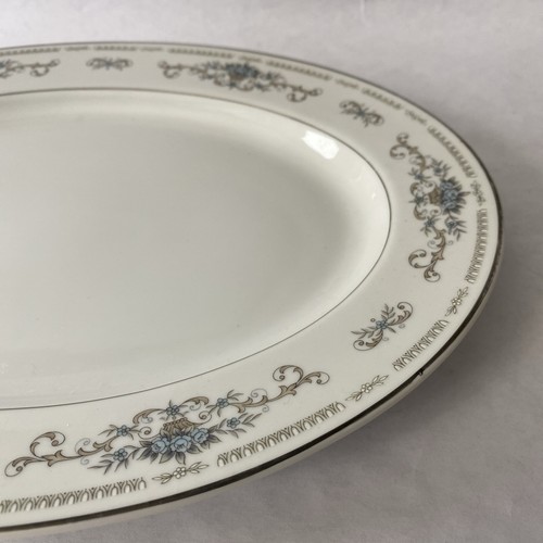 Vintage WADE "Diane" Fine Porcelain China Japan Oval Serving PLATTER 12 ...