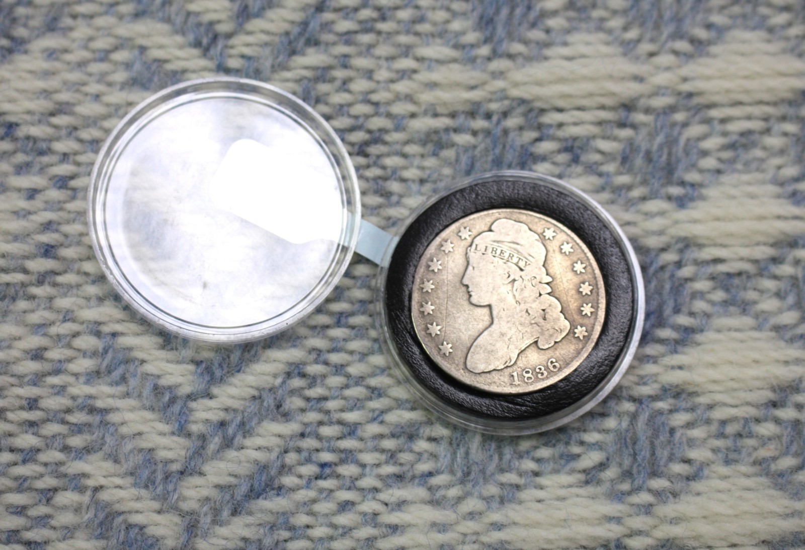 1836 Capped Bust Half Dollar 50C Ungraded Circulated 90% Silver US Coin ...
