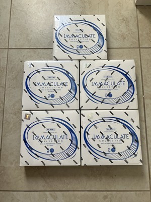 2022-23 Panini immaculate NBA Basketball Hobby Box sealed 5 boxes ...