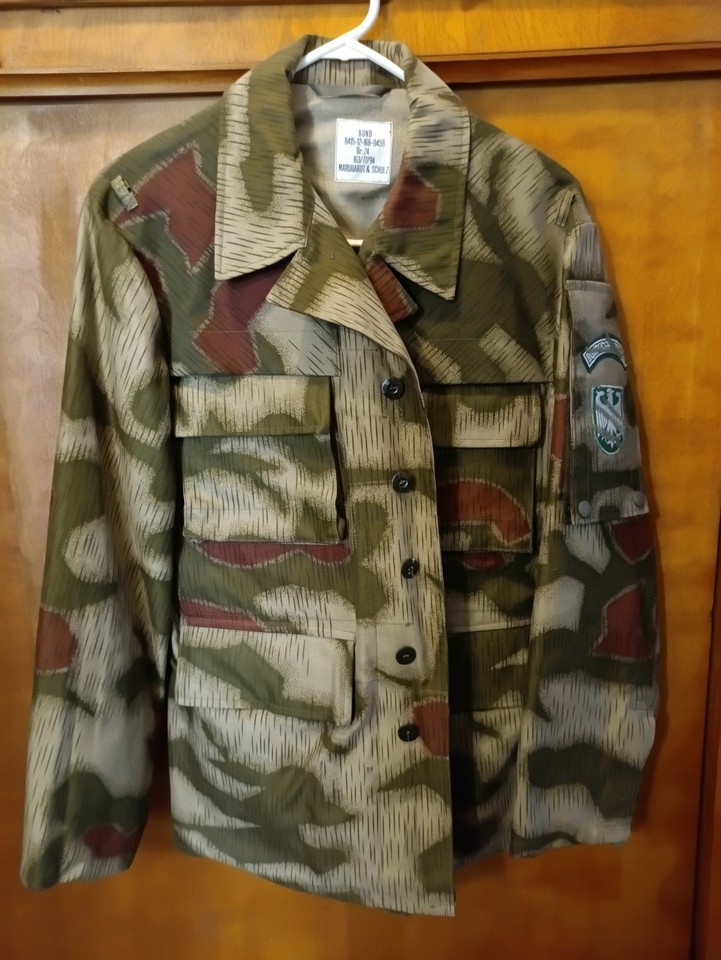 West German Bundesgrenzschutz (BGS) Splinter Field Jacket. Never Worn ...