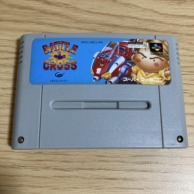 SNES Battle cross Car Racing SFC Super Famicom Nintendo SHVC-ABCJ-JPN ...