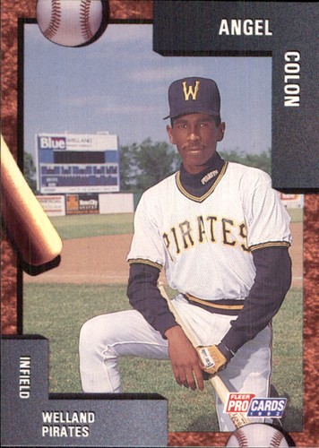 Angel Colon 1992 Fleer ProCards #1328 RC Welland Pirates *AutographDen ...