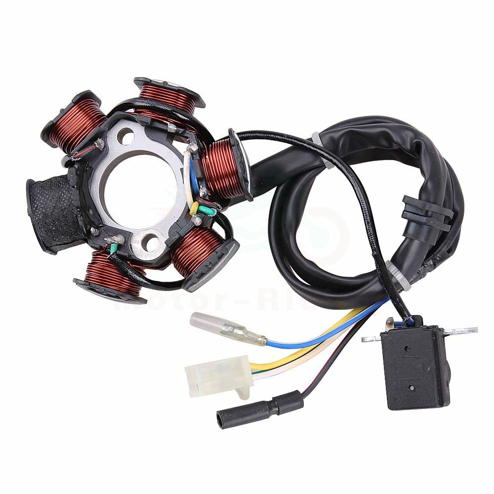 6 COILS STATOR MAGNETO 50cc 110cc 125cc ATV GO-KART DIRT BIKE TAOTAO ...