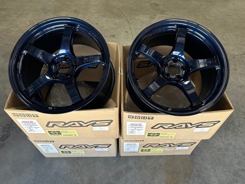 RAYS GRAMLIGHTS 57CR 18x9.5 38 5x100 FRS BRZ 86 WRX LEGACY WHEELS RIMS ...
