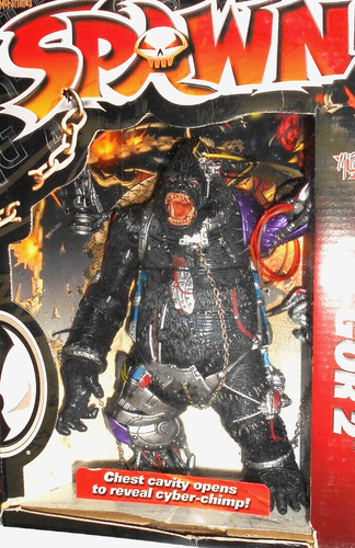 Spawn movie 9 inch deluxe CY-GOR II 2 1998 series 12 wave XII cyborg ...