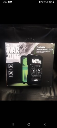 Call Of Duty War Zone Captured 6 Can Mini Fridge Game Room Decor NEW ...