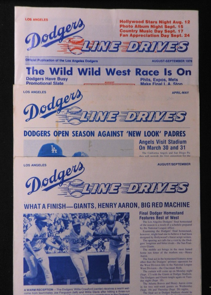 (11) Baseball Team Monthly Newsletters ++ Lot | eBay