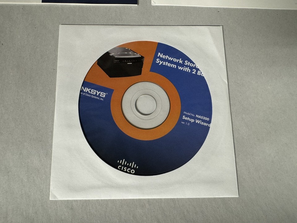 Cisco-Linksys Network Storage System with 2 Bays (NAS200) | eBay