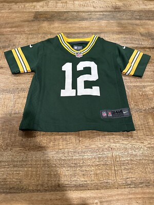 Nike NFL TEAM APPAREL KIDS Green Bay Packers Jersey #12 Rodgers, Size ...