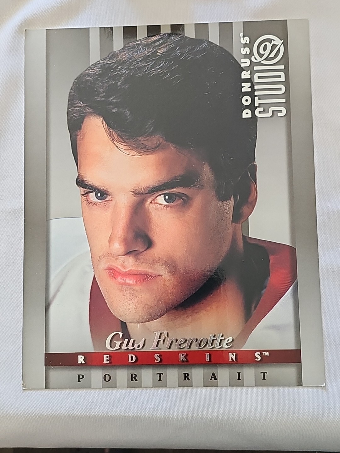 1997 Donruss Studio Gus Frerotte Porait 8x10 | eBay