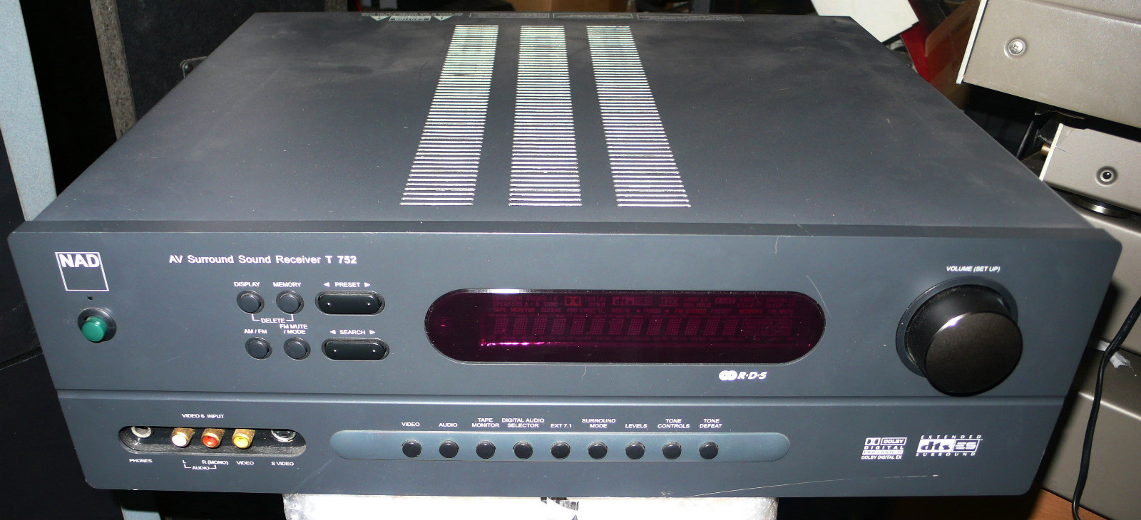 1 AMPLI / TUNER HOME CINEMA NAD T752 EN PANNE | eBay