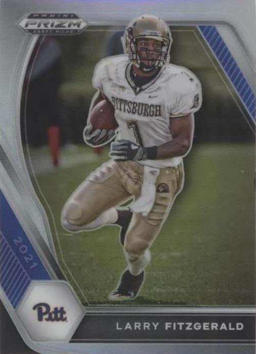 2021 Panini Prizm Draft Picks - Larry Fitzgerald #70 Silver Prizm for ...