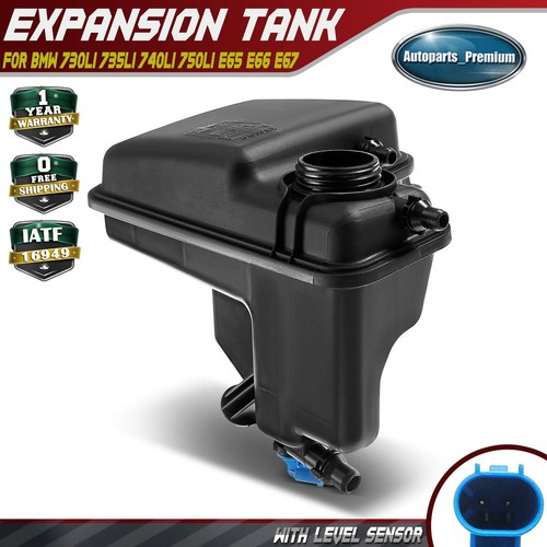 Coolant Expansion Tank w/Sensor for BMW E65 E66 745i 750i 760i 760Li ...