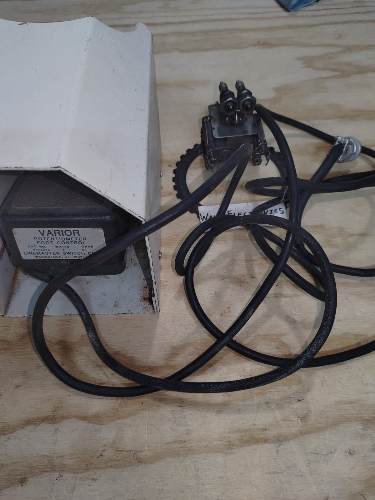 Varior Potentiometer Foot Control 09ASAXX With BEEFY shield | eBay