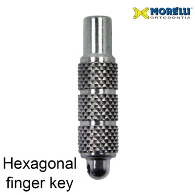 Dental Morelli Mini Screw Orthodontic Hexagonal Hand Key Finger Driver ...