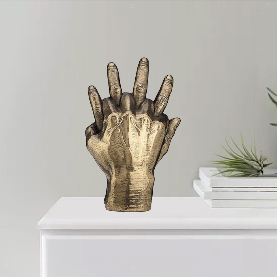 Figure Statue Figure Friend Statues Decorative Hand Figure Decor for ...