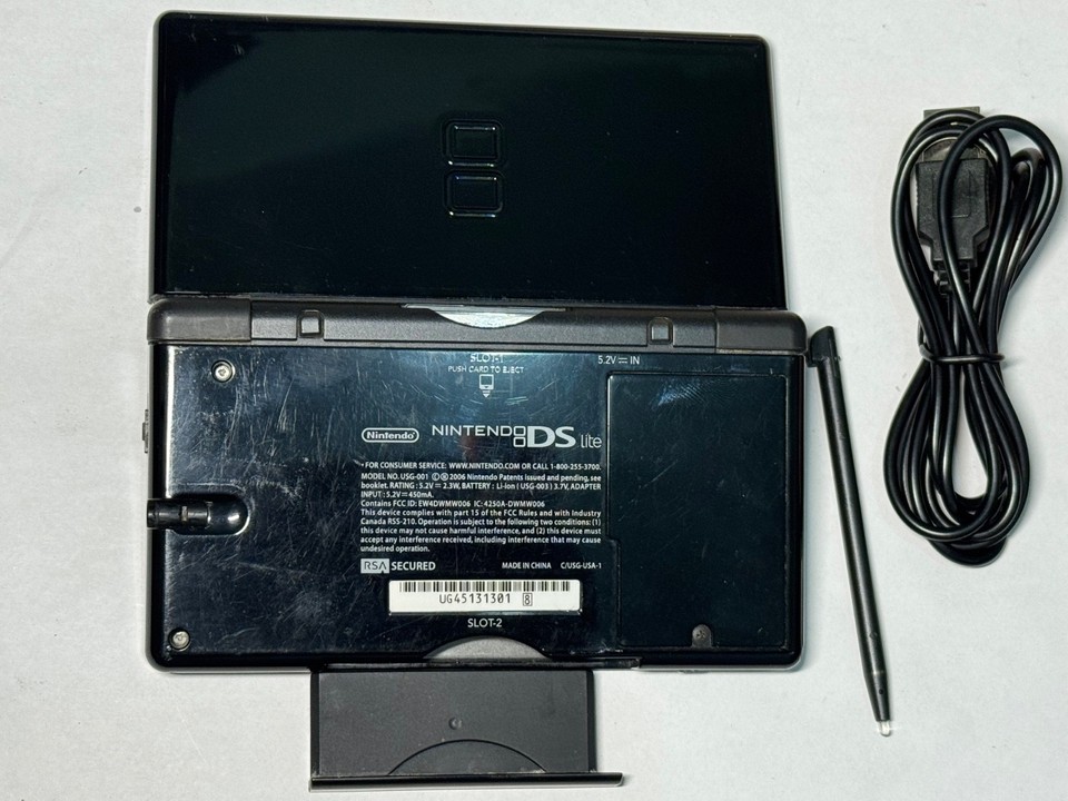 nintendo ds lite black handheld system | eBay