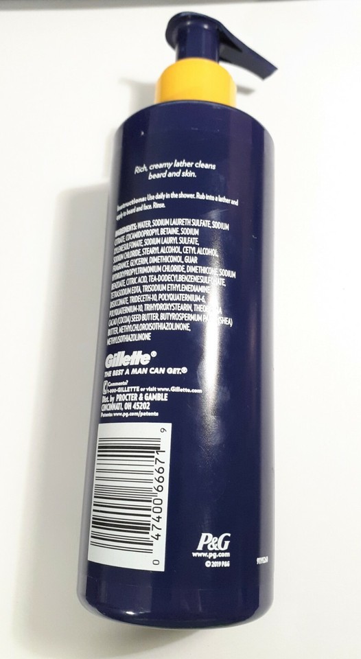 Enrich by Gillette all in one Beard & Face Wash 216 mL (7.3 fl oz) Pump ...