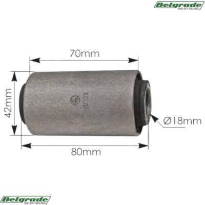 MR738 Silent Block 8970748260 97074826 - Rear Spring - W35/W4/W5/W55 | eBay