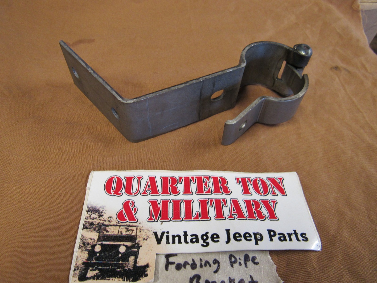 Jeep Willys M38 M38A1 Exhaust Fording pipe to body bracket US Made | eBay