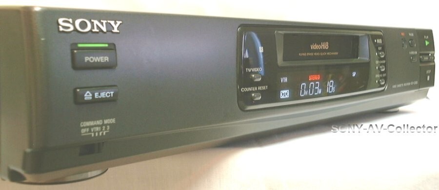 Sony EV-C200 Hi8 Video8 8mm Video 8 Player Recorder HiFi Stereo VCR ...
