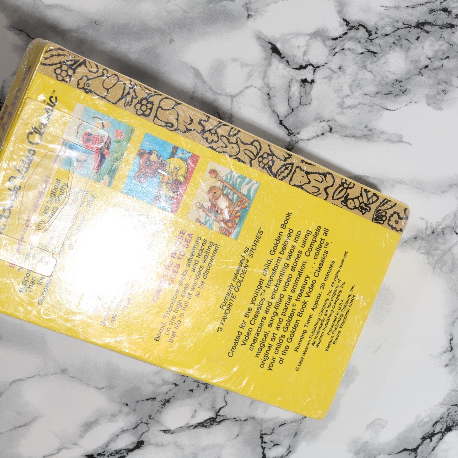 NEW - Scuffy The Tugboat And Friends - A Golden Book Video Classic (VHS ...