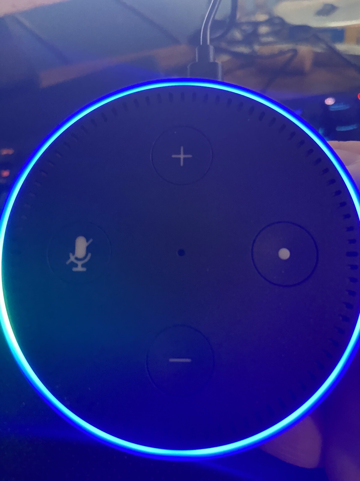 Amazon Echo Dot 2nd Generation Smart Speaker Black RS03QR No Power amazon-echo-dot-2nd-generation-smart-speaker-black-rs03qr-no-power