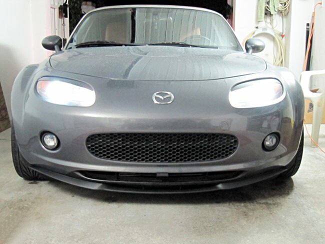 Mazda MX5 Miata NC Front Bumper CUPRA R Line Euro Spoiler Lip Valance ...