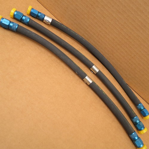 Lot of 3 NOS Instrument AN6270-6-16 Hose Assemblies Warbird Aircraft ...