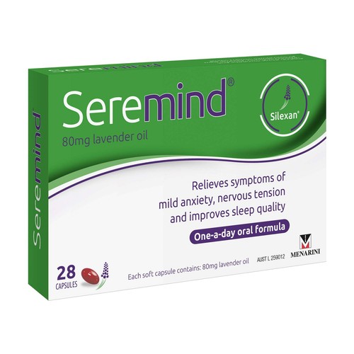 Seremind Lavender Oil 80mg 28 Capsules | eBay