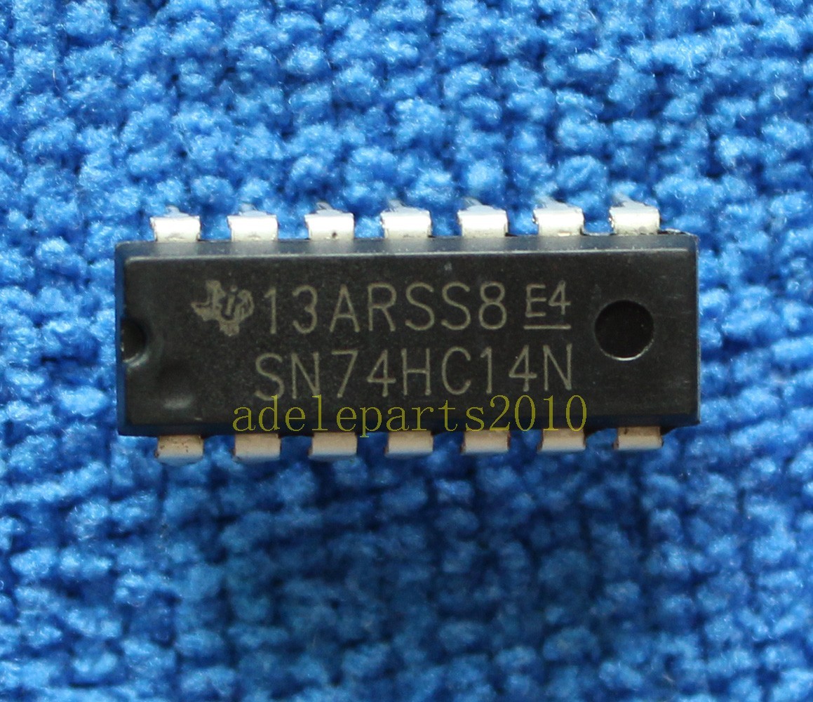 50pcs SN74HC14N HEX SCHMITT-TRIGGER INVERTERS DIP-14 | eBay