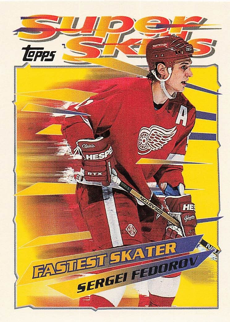 1995-96 Topps SuperSkills #34 Sergei Fedorov | eBay