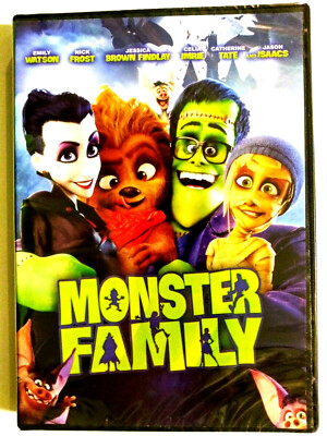 Monster Family [DVD 2018] kids cartoon spooky comedy movie animated ...