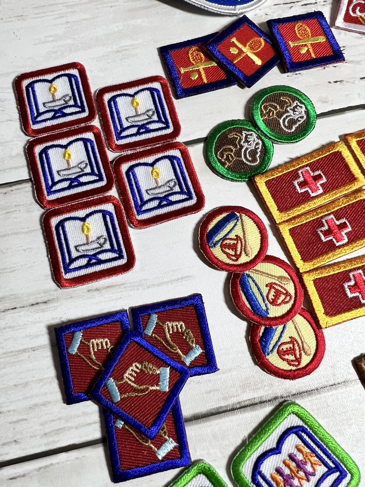 Patches Lot Pioneer Clubs Pathfinder Huge Set of 115 Badges Christian ...