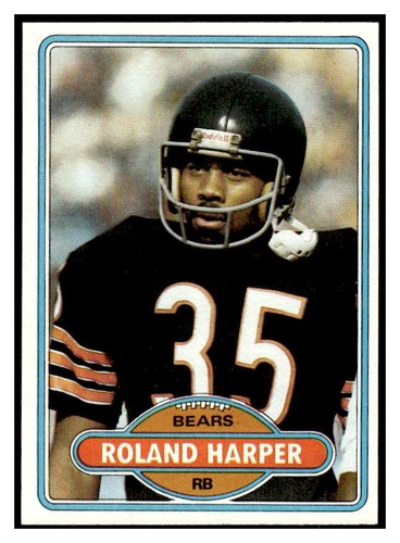 1980 Topps #362 Roland Harper Chicago Bears Excellent | eBay