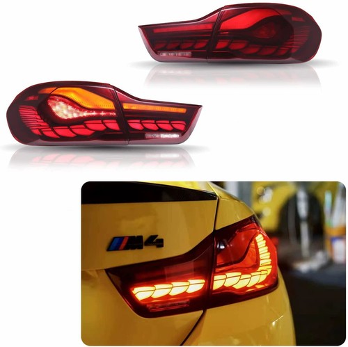 2 X LED GTS Tail Lights For BMW M4 4 Series F32 F82 2014-2020 Start Up ...
