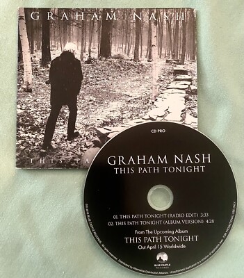 Graham Nash ** PROMO CD ** This Path Tonight | eBay