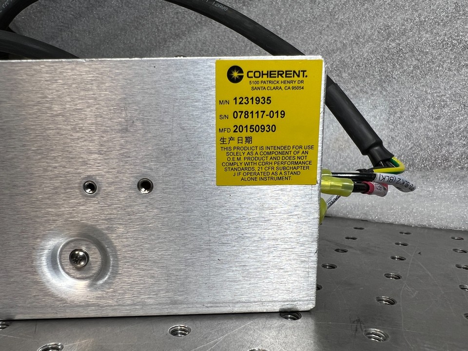 Coherent Genesis CX Compact OEM 355nm 60mW CW UV OPSL Complete Laser ...