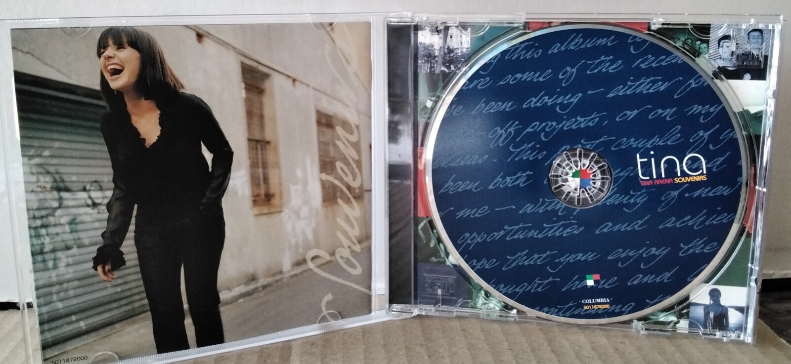 TINA ARENA - SOUVENIRS 2000 COLUMBIA 5011872000 AUS ENHANCED CD with ...