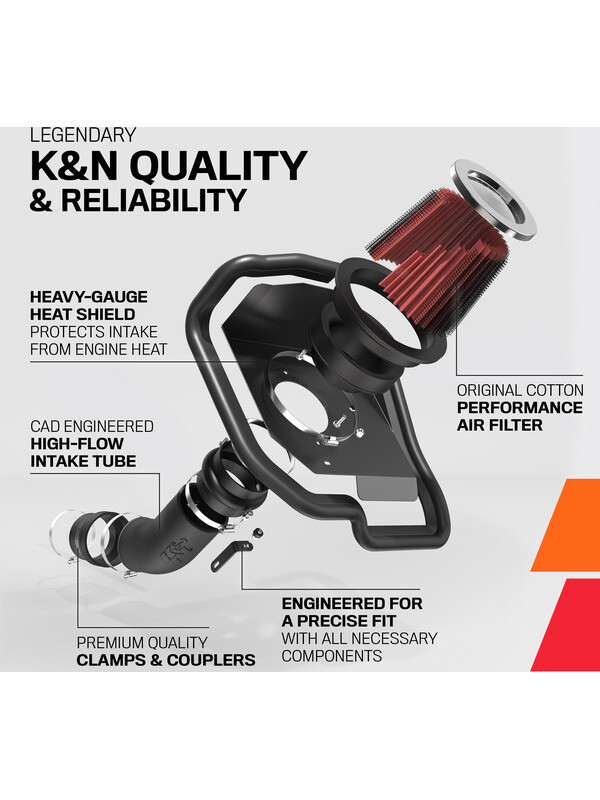 K&N 57 Series FIPK Air Intake Kit (57-3039) | eBay
