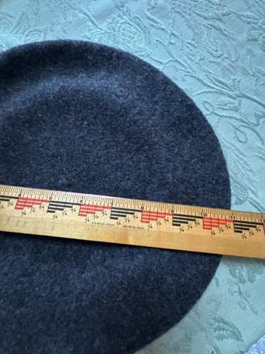 Betmar Classic Gray Beret 100% Wool, One Size | eBay