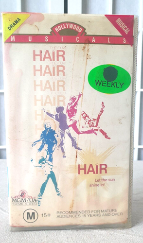HAIR FILM MUSICAL MGM 1979 VHS CULT FILM CLASSIC! | eBay Australia