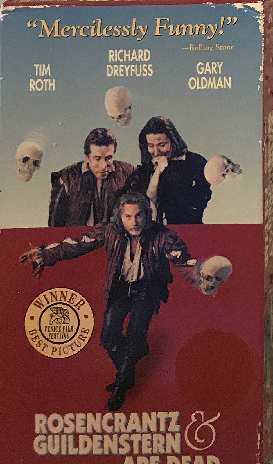 Rosencrantz Guildenstern Are Dead (VHS, 1991) Tim Roth, Richard ...