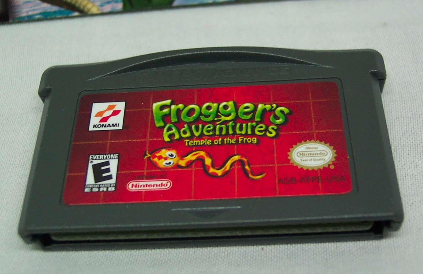 FROGGER'S ADVENTURES Temple of the Frog NINTENDO GAME BOY ADVANCE GAME ...