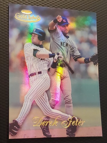 1998 Topps Gold Label DEREK JETER #7 - NY Yankees, AL ROY, World Series ...